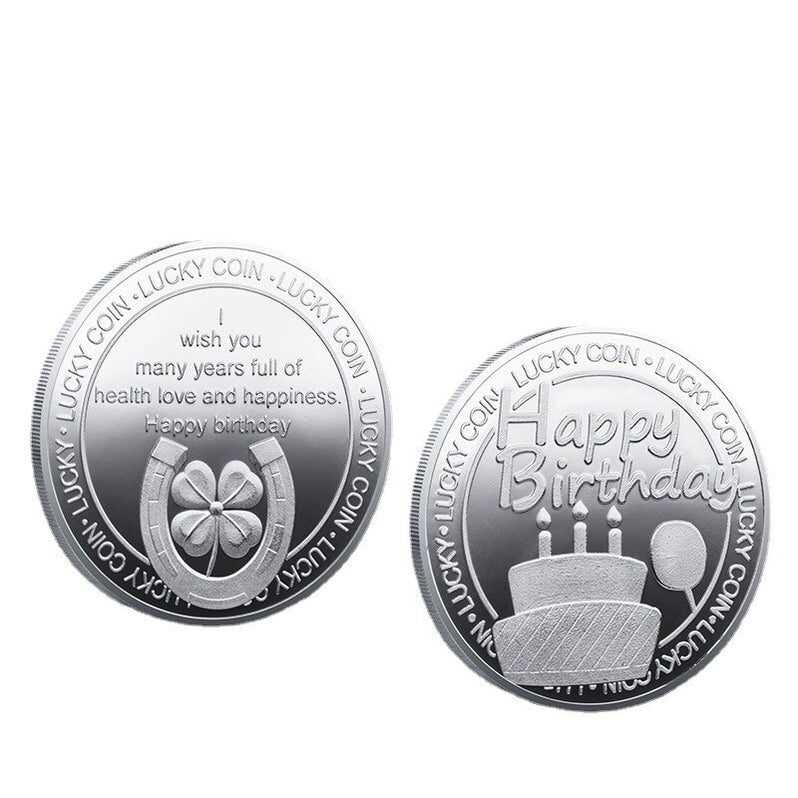 Happy Birthday Cake Commemorative Coin — BFFwholesale